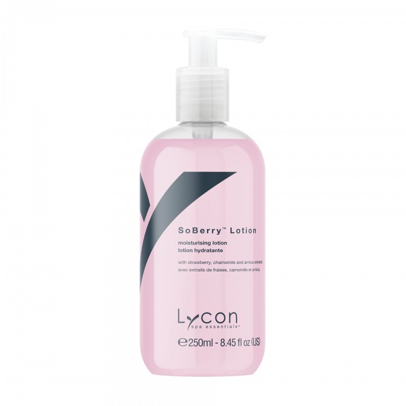 Lycon SoBerry moisturizing lostion, 250ml.